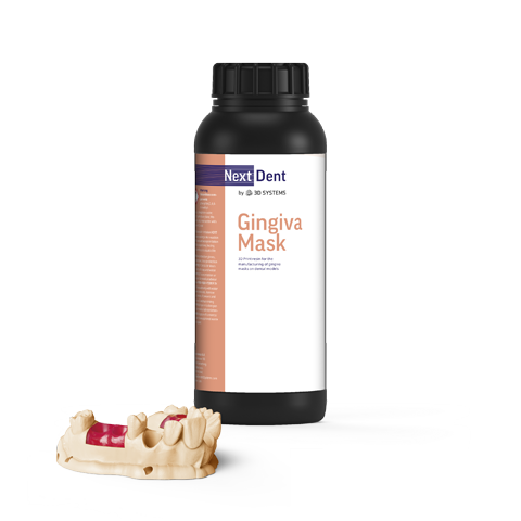 NextDent Gingiva Mask Resin 1 kg | Dental Lab Supplies at Talladium, Inc.